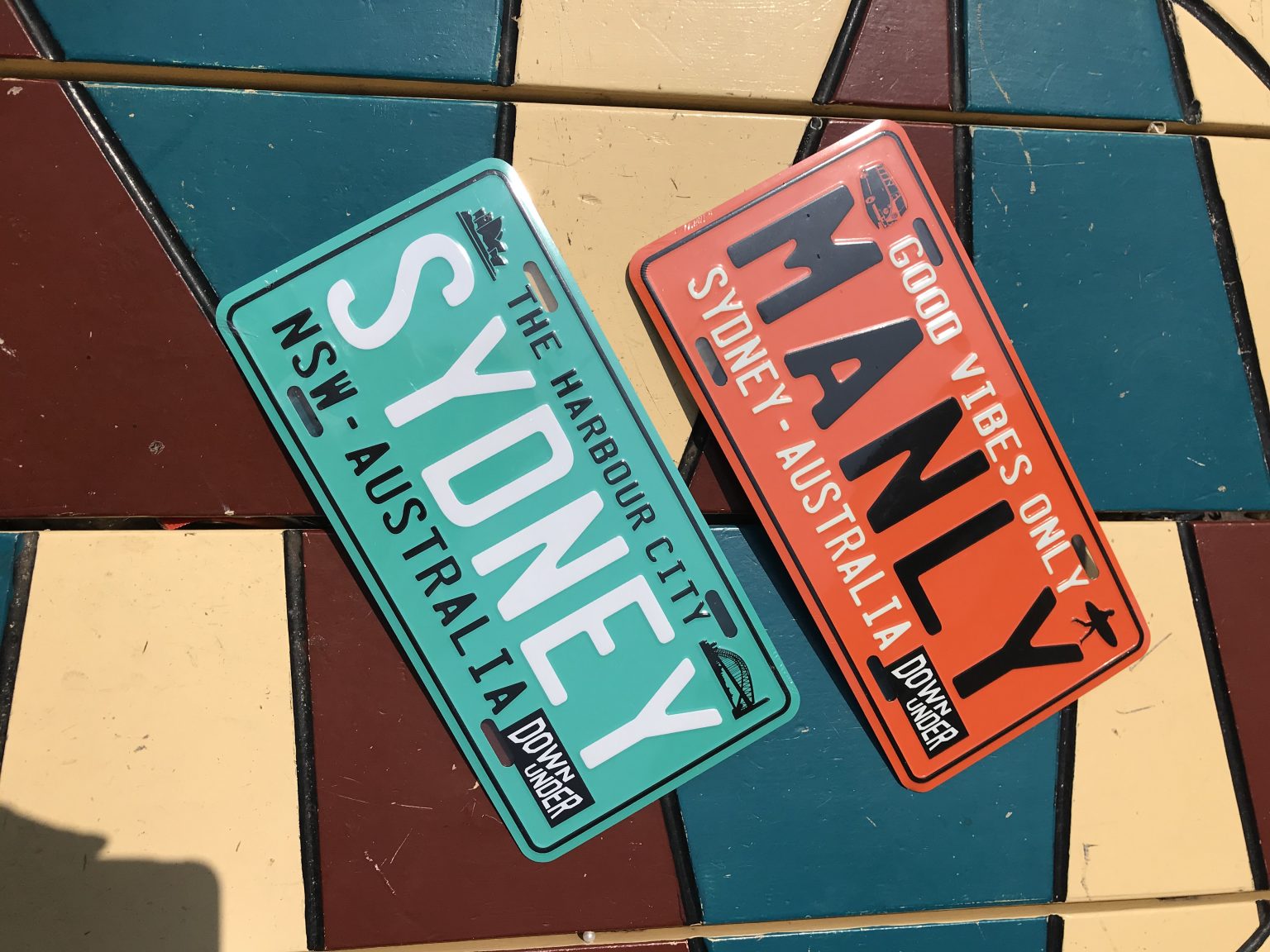 Number plates - Hello Manly