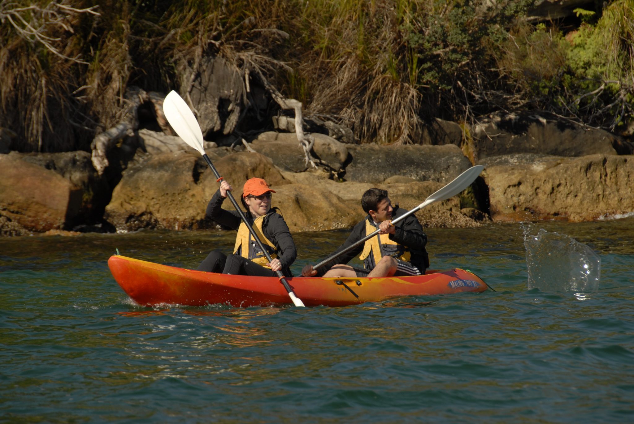 Kayaking on the Northern Beaches, Sydney - Hello Manly