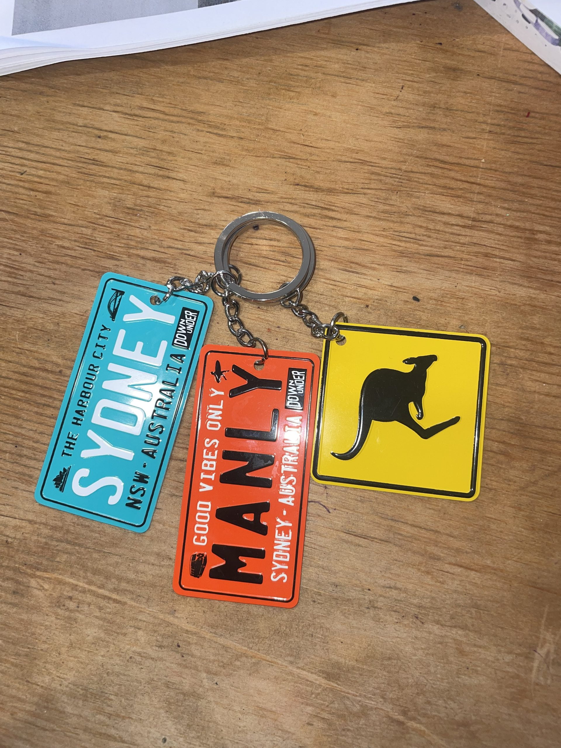 Key Rings - Hello Manly
